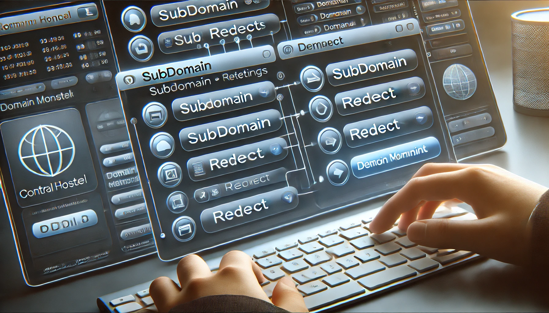 نحوه تنظیم Subdomain و Redirect در cPanel - آسمان سرور